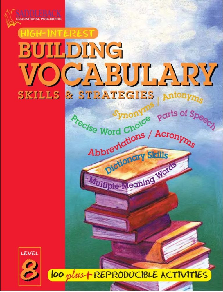 Building Vocabulary Book 8 - Download Free Pdf