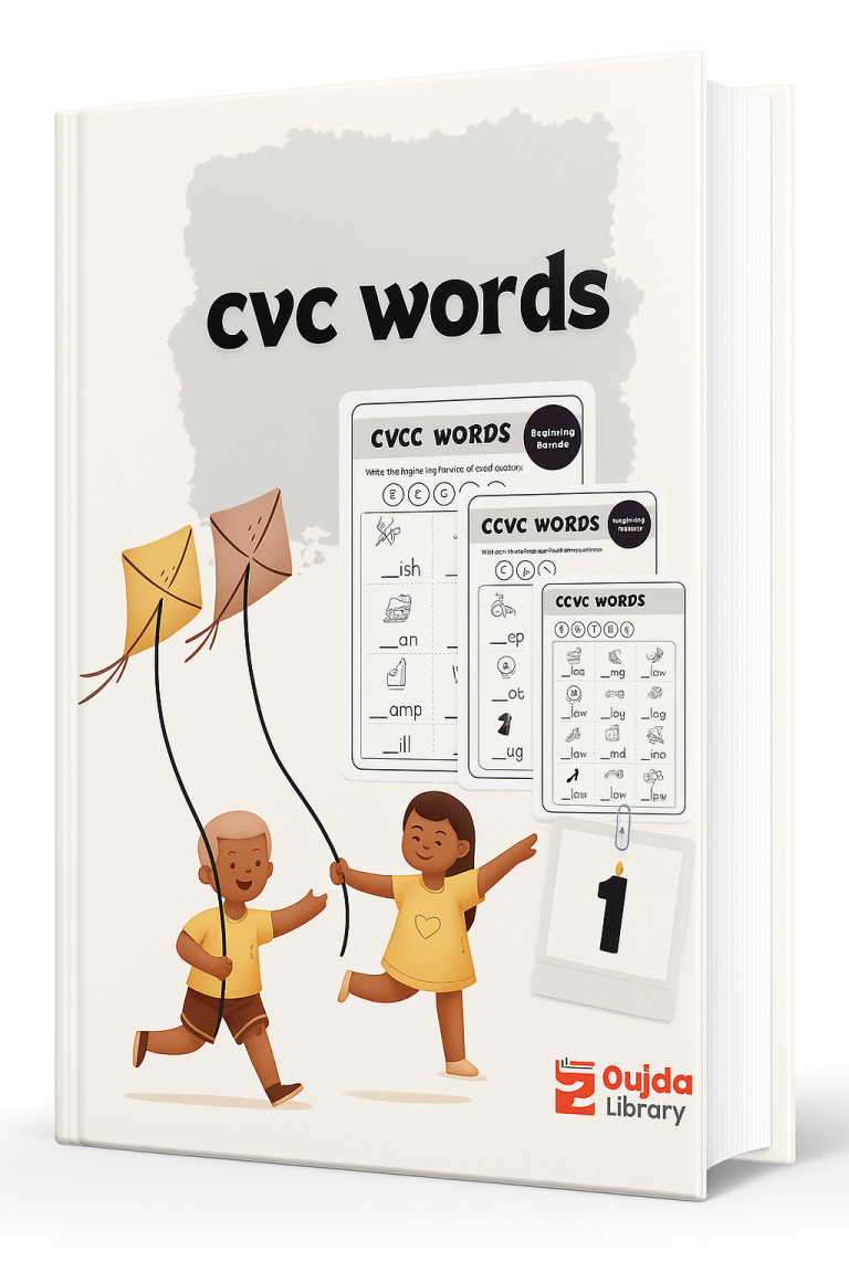 Free CVC Words Book 1 - Download Free Pdf