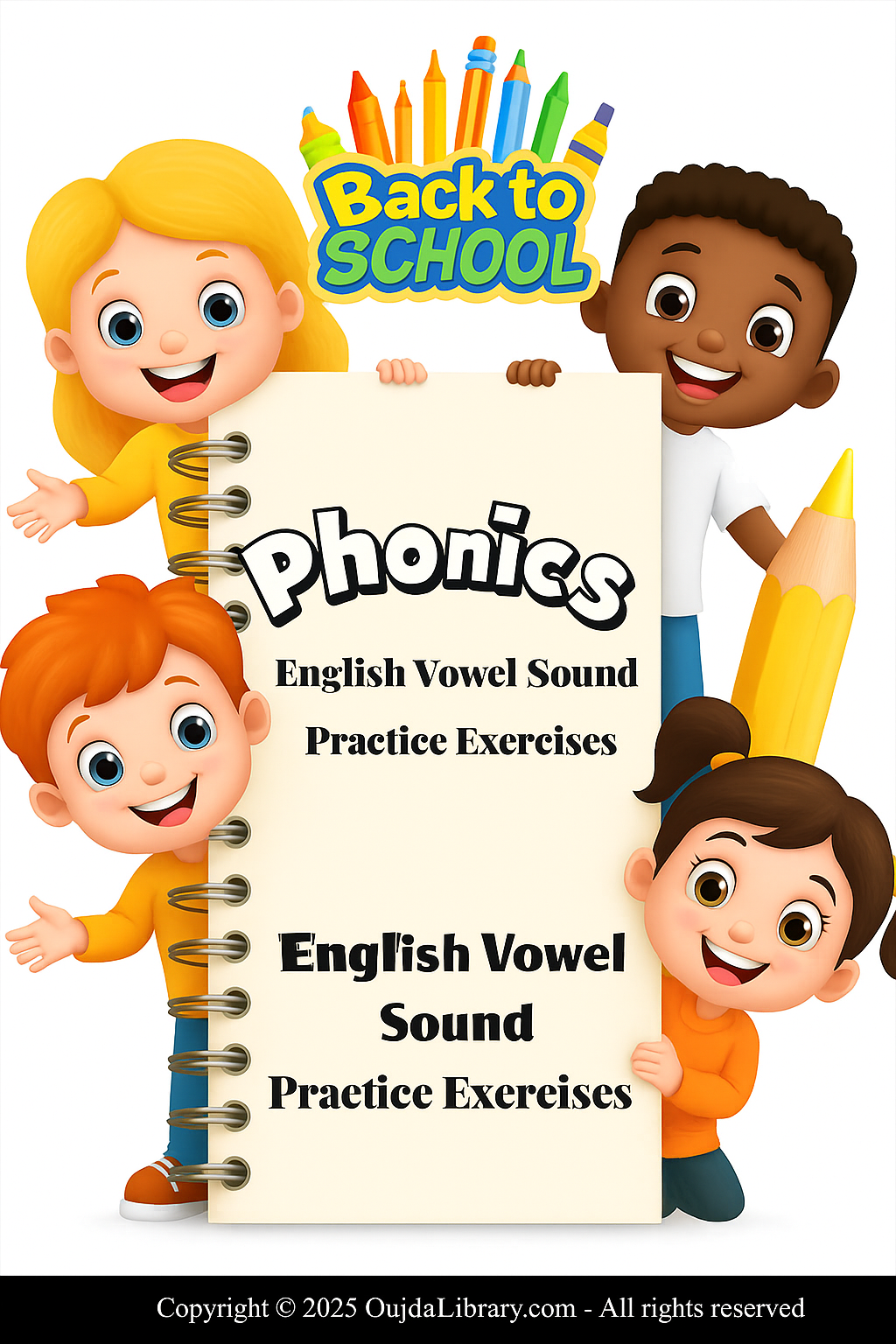 Phonics English Vowel Sound Practice Exercises - Download Free Pdf